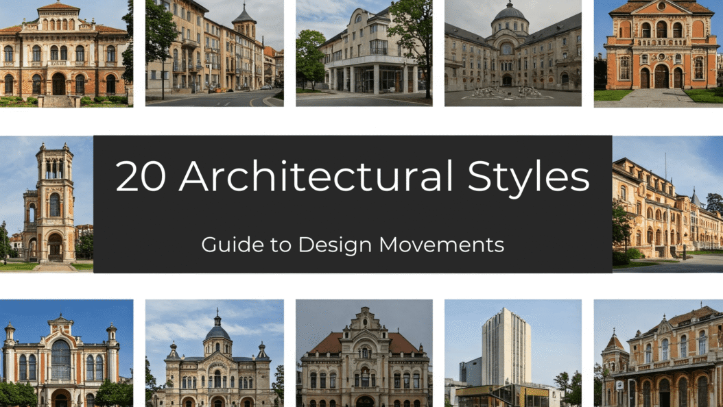 20 Architectural Styles: Guide to Design Movements - Dök Mimarlık